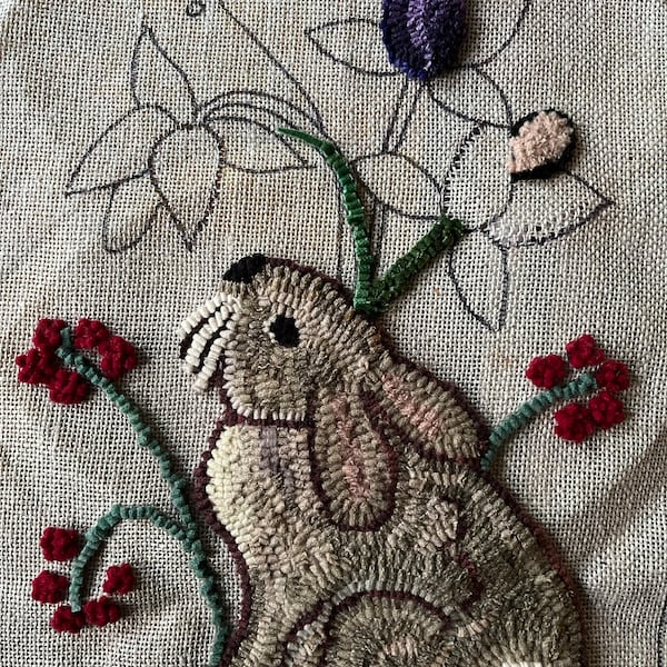 AMERICANA COTTAGE (village Tile Series) - Traditional Rug Hooking ...