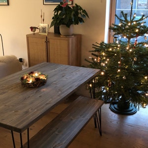 DIY // Ellipse Oval Solid Pine Table Top | Etsy UK