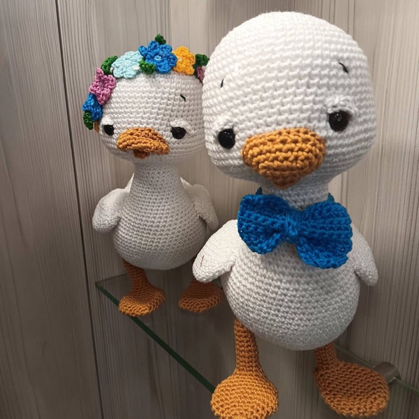 Crochet Pattern for Duck PDF English Amigurumi Easter - Etsy