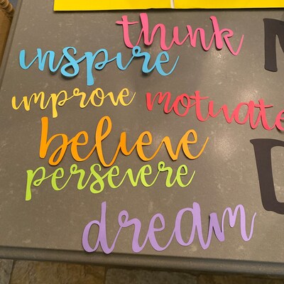 Teachers School Bulletin Board Cutouts Back to School Bulletin Board ...