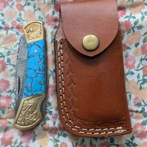 Handmade RE4 Leon Kennedy's Knives, Spring Steel Bowie Knife, Gift for ...