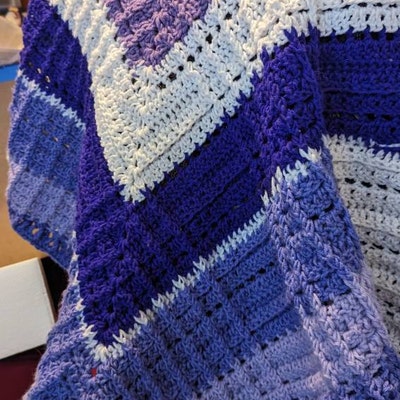 Nova Hooded Triangle Shawl Crochet Pattern, PDF Crochet Winter Hooded ...