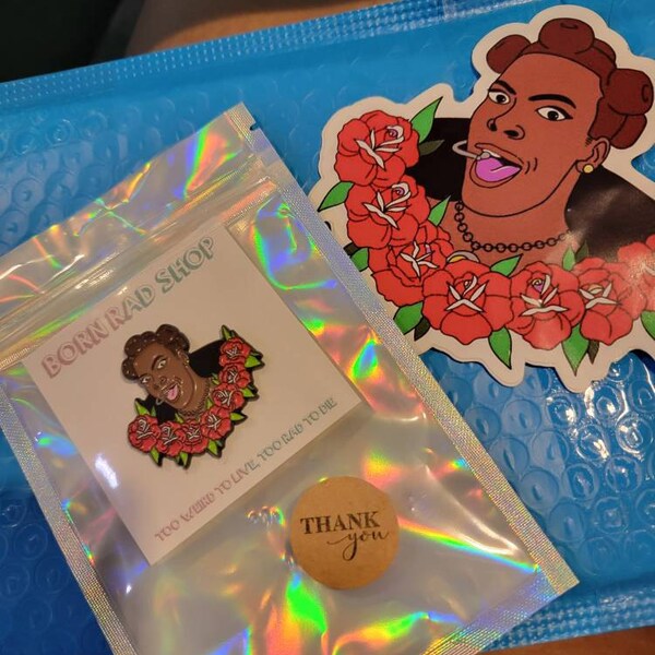 Ruby Rhod Lapel Pin the Fifth Element Chris Tucker Sci Fi Fantasy - Etsy