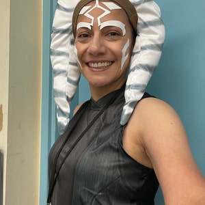 Ahsoka Face Marking Stencils - Etsy