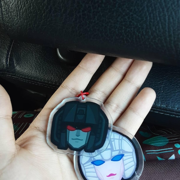 Transformers One Megatronus Prime Holo Back Acrylic Keychain - Etsy