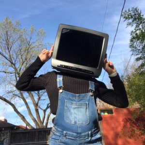 Custom TV Head / Monitor Head Objecthead Cosplay - Etsy