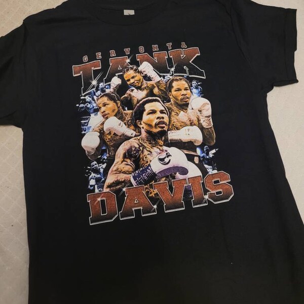 Vintage Style Gervonta Davis T Shirt, Tank Shirt, Boxer Shirt, Gervonte ...
