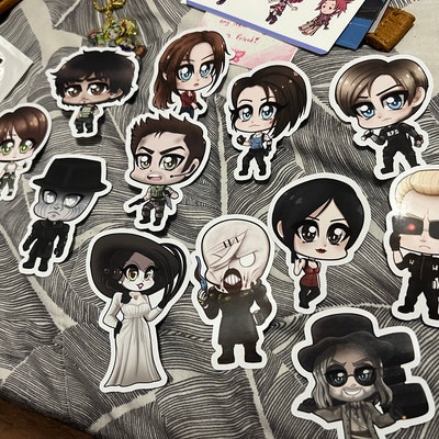 Albert Wesker Smirk Animated Emote Dead by Daylight Resident Evil - Etsy