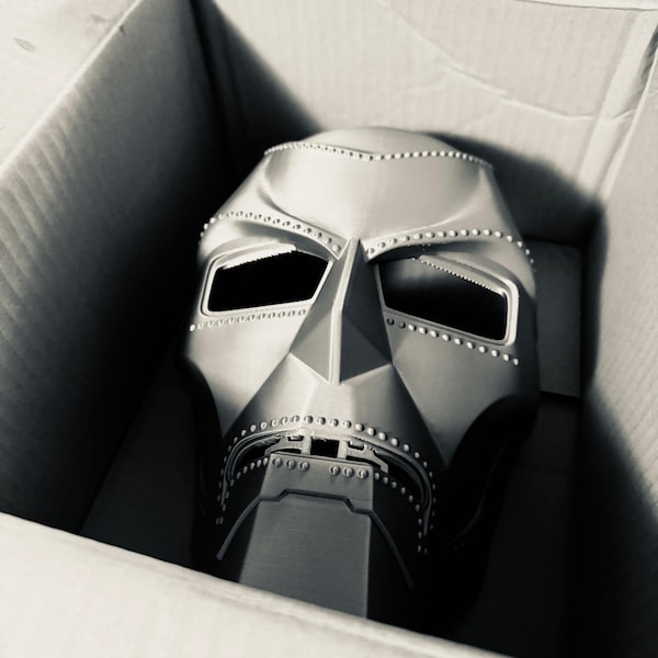 3D Printed Doctor Victor Von Doom Inspired Mask - Cosplay - Halloween ...