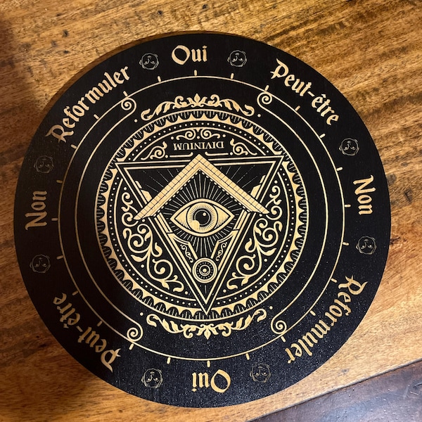 Ouija, Esotericism, Occult, Ouija Board, Planchette, Divination Board ...