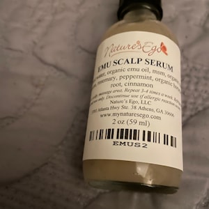 Emu Oil Scalp Serum - Etsy
