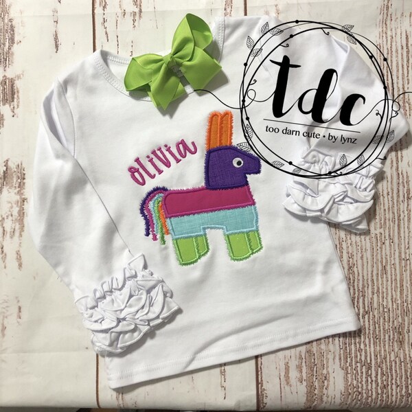 Piñata Digital Machine Embroidery Applique Design 4 SIZES, Piñata ...