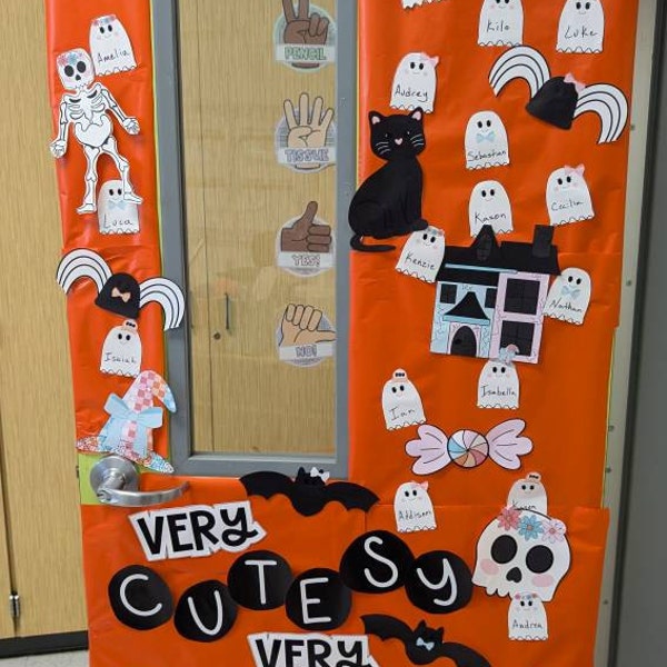 Thanksgiving Bulletin Board or Classroom Door Decor Kit | Printable ...