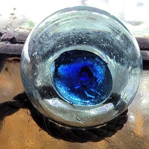 Stunning 3 Inch Japanese Teal Blue Glass Float. - Etsy