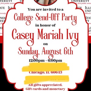 Trunk Party, Send-off Party, Graduation Party high School/college ...