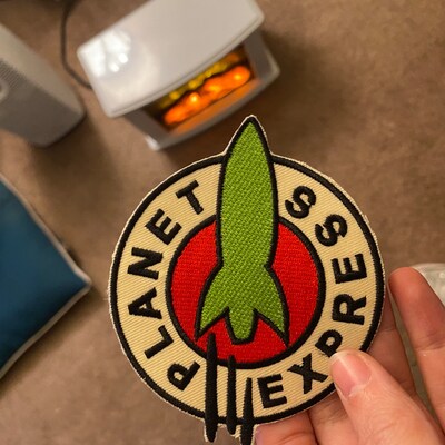 Futurama Planet Express Crew Patch Real Uniform Embroidered Sew on Iron ...