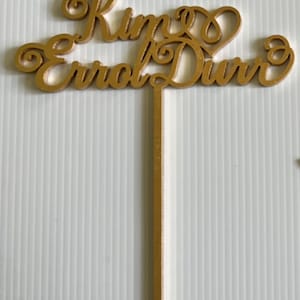 L Cake Topper, Wedding Cake Topper, Cake Toppers for Wedding, Rustic ...