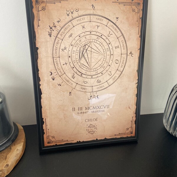 Illustration Sigil of Intention - A5 Format - Magic Symbol - Witchcraft ...