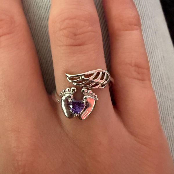 Sterling Silver Square Monogram Rings, Stackable Initial Rings ...