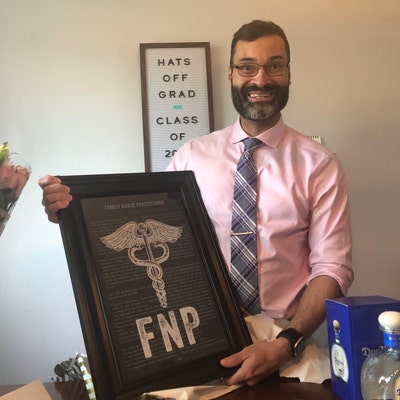 Family Nurse Practitioner Gift, FNP Gift, Nurse Present, Nursing School ...