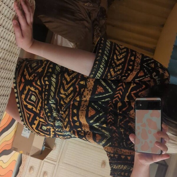 Unisex Cut & Sew Tee (AOP) T-shirt African Geometric, African Design ...