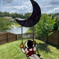 Orange Tree Stained Glass Window Corner Decororange Tree - Etsy Australia