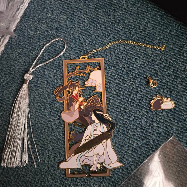 Tarot Card: the Fool LOTM Mr Fool Enamel Bookmark / Charm 11x4cm - Etsy