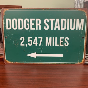 PERSONALIZED TARGET FIELD Distance Sign Target Field Stadium | Etsy
