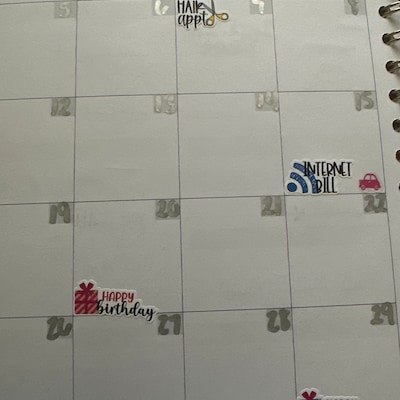 Internet Bill Planner Stickers, Wifi Planner Stickers - Etsy