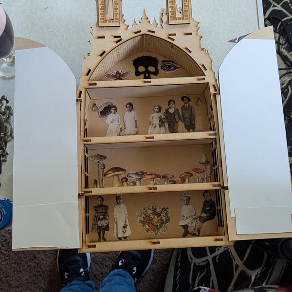 Gothic Display Cabinet, Gothic Décor, Gothic Tower, Gothic Castle ...