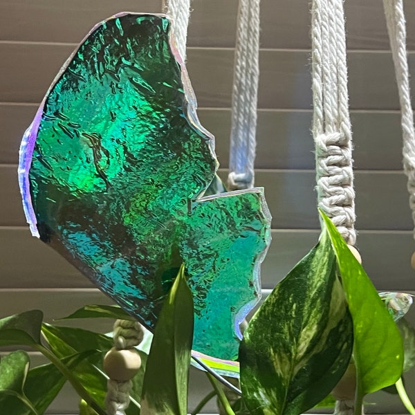 Rainbow Furry Moth Headdress. Moth Art, Funny Hair Piece. Animal Ears ...