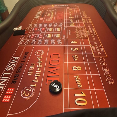 Craps Table Top Pool Table Insert made in the USA - Etsy