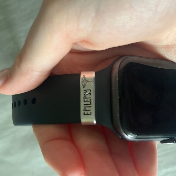 Epilepsy Charm for Smart Watch Band, Medical Alert Watch Charm, Watch ...