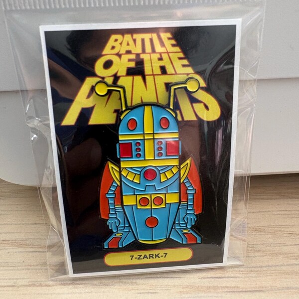 7-ZARK-7 Battle of the Planets Pin - Etsy