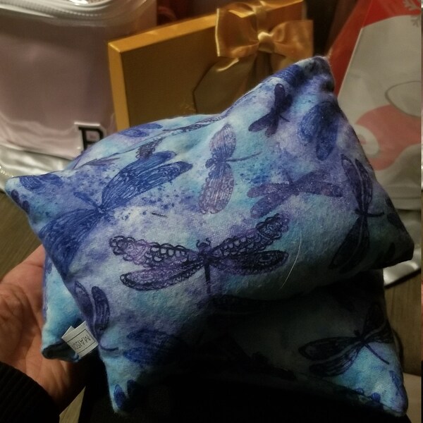 Grey Rice Heat Pad, Heating Pack, Microwaveable Heat Pad, Lavender Rice ...