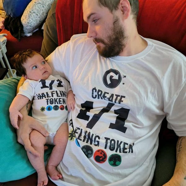 Dungeons and Dragons D&D Girly Set of 2 Baby ONESIE ® by Gerber ...