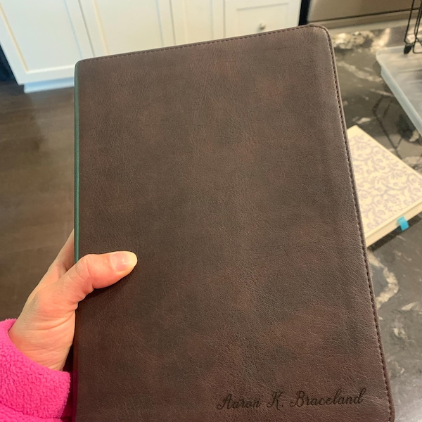Custom ESV Bible, ESV Journaling Bible, Custom Engraved English ...