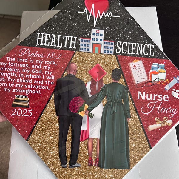 Graduation Cap Topper/ Future Nurse - Etsy