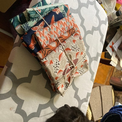 Quilt Kit Ribbon Box Quilt Fabric Bundle Flower Garden by Hang Tight ...