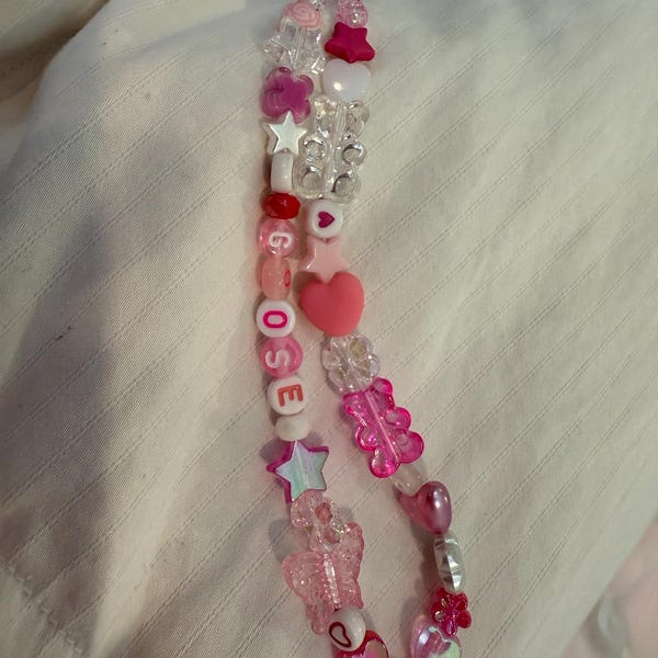 Customized Phone Chain, Personalized Phone Chain, Make Your Own Phone ...