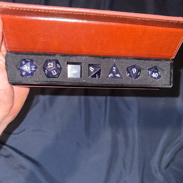 Gemstone Opalite Elven Cut Polyhedral Dice (with Box) Dnd Set - Etsy