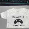 Player 3 Loading Gamer Pregnancy Announcement ONESIE® Pregnancy Reveal ...