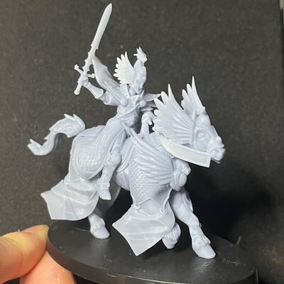 Yellow Cultist D&D Villain 3D Printed Resin Miniature by Astland 3D ...