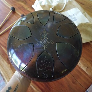 HANDMADE DRUM MALLETS /24cm Sticks/ Moon Drum / Steel Tongue Drum ...