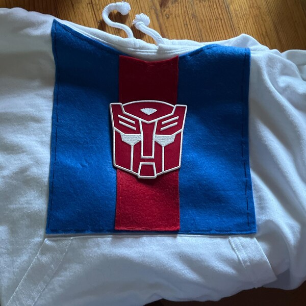 Transformers Red Helmet Insignia Patch Autobots Leader Optimus Prime ...