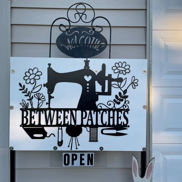 Sewing Room Sign, Personalized Sign, Sewing Sign. Metal Sewing Sign ...