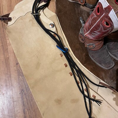 Paracord Piggin' String, Cattle Tie-down Rope, Metal Ring, 3-10 Ft ...