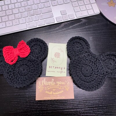 Handmade Deep Yellow Crochet Sunflower Coaster, Coaster Set, Summer ...