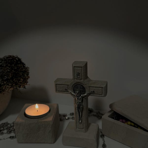 Orthodox Standing Cross, Made of the Limestone, Religious Gift - Etsy
