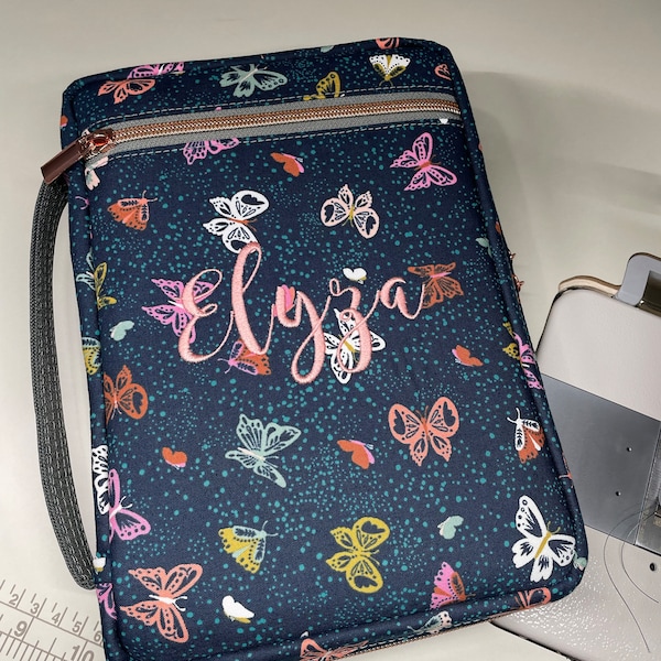 Bible Cover Pdf Sewing Pattern, Digital Sewing Pattern, Zippered Bible ...